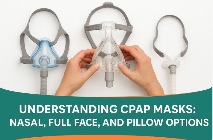 Understanding CPAP Masks: A Comparison of Nasal, Full Face, and Pillow