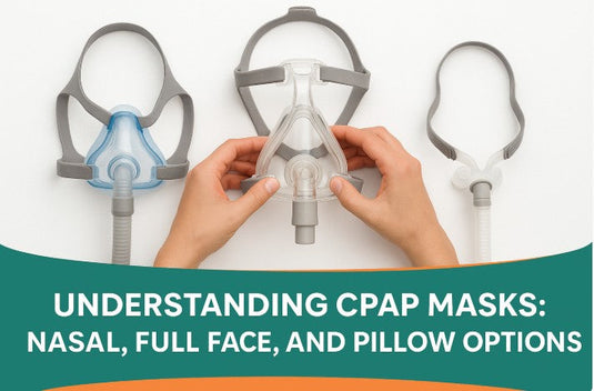Understanding CPAP Masks: A Comparison of Nasal, Full Face, and Pillow